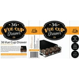 Southern Homewares 36 Vue Cup Drawer, Black - Walmart.com