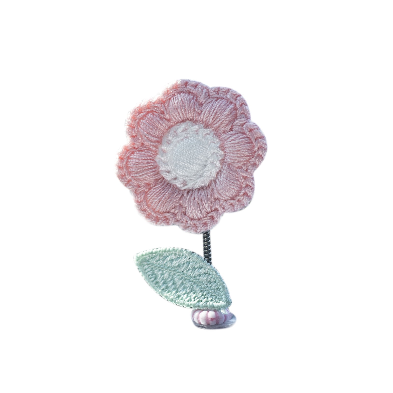 6Pcs Flower Car Accessories Dashboard Decorations Crochet Shaking ...