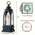 Christmas Musical Angel Snow Globe Lantern with 6-Hour Timer, 11, 8 ...