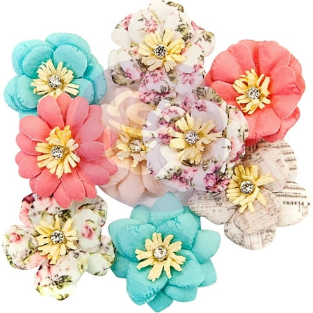 Misty Rose Mulberry Paper Flowers 9/Pkg-Walden - Walmart.ca
