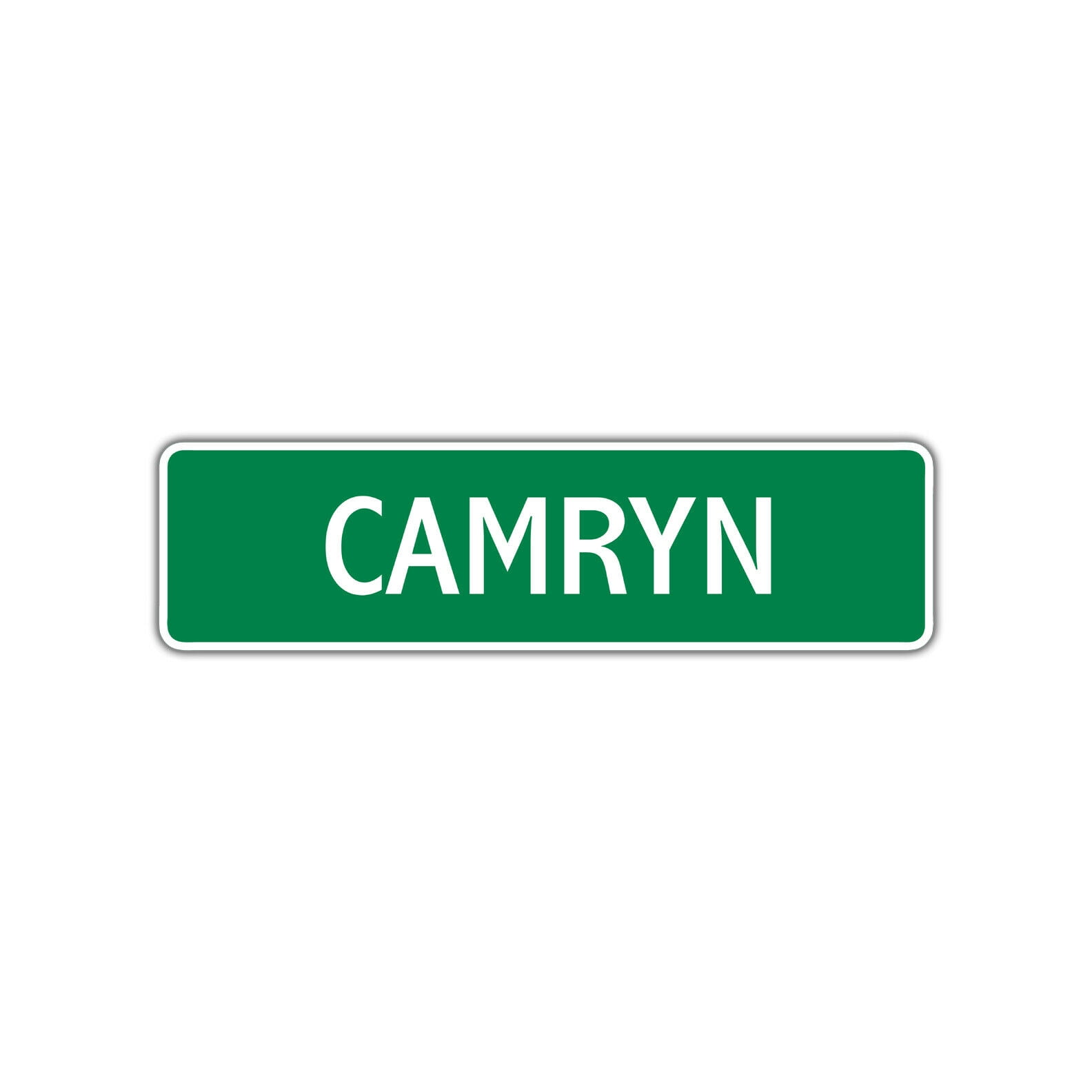 Camry Girls Children Name Letter Printed Plaque Decoration Novelty ...