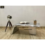 Nauticalmart Aviator Coffee Table Aluminium Vintage Aircraft Airman ...