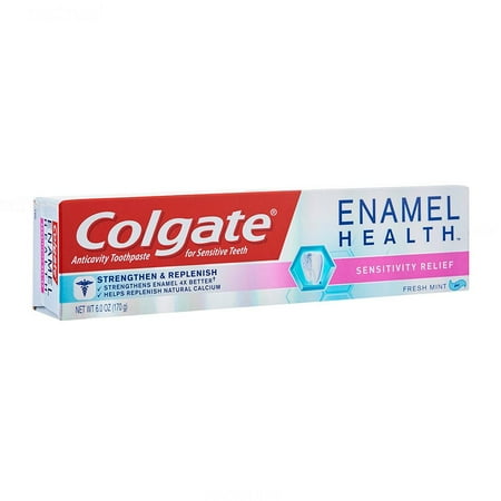 Colgate Enamel Health Sensitivity Relief Toothpaste - Fresh Mint Gel ...