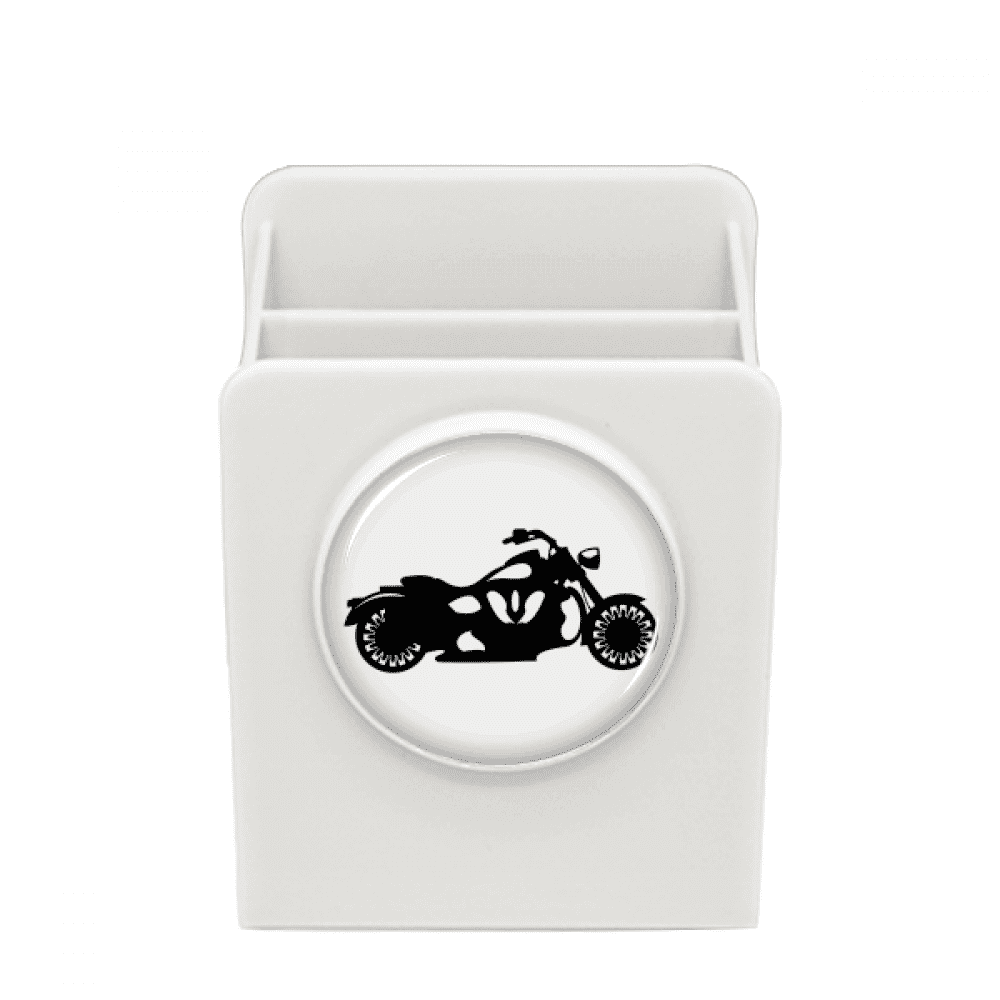 Motorcycle Mechanical Outline Pattern Desk Pencil Holder Cup Pen ...