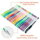 TANMIT Gel Pens Set Colored Fine Point Art Marker Pen 36 Unique Colors ...