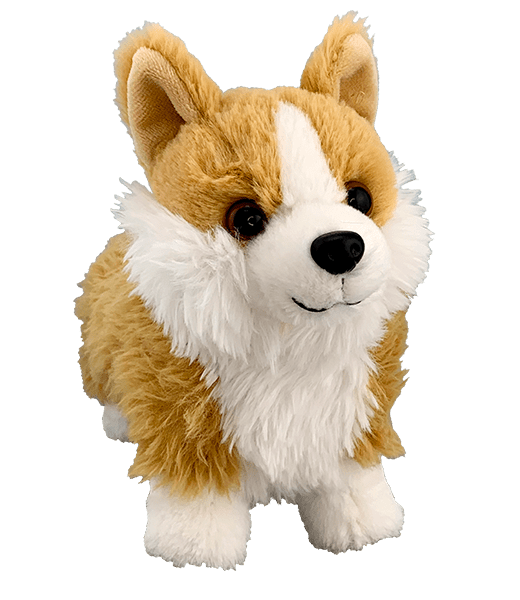 Corgi Dog (8in) Hand Stuffed Plush Stuffed Animal - Walmart.com