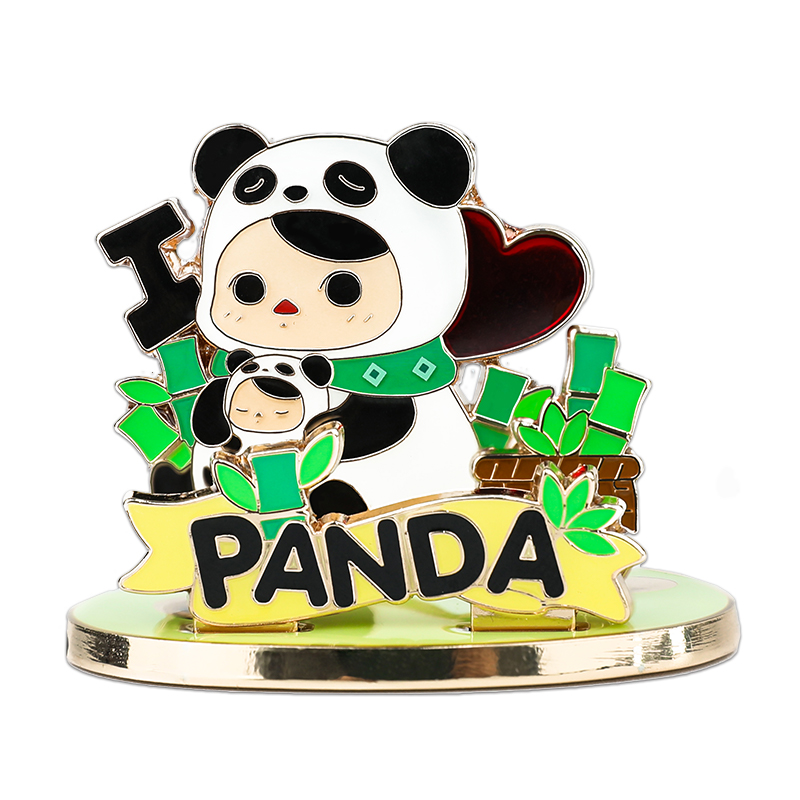 POP MART Pucky Baby Panda insignia Pin lindo | Walmart en línea