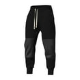 Drawstring Sweatpants Men Casual Draw Rope Waist Pockets Bind ...
