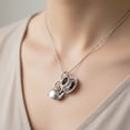 Beaded Chain Necklace With Teapot Charm Vintage Adjustable Jewelry for ...