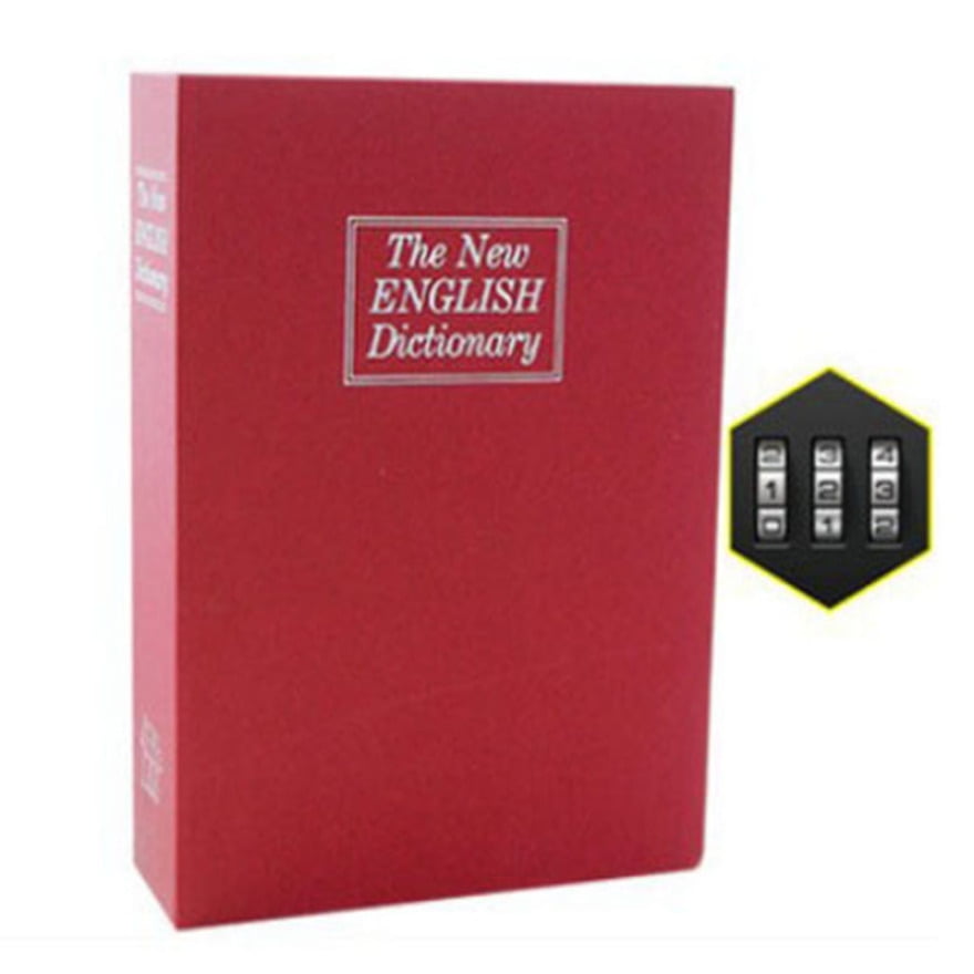 Jzenzero Secret Book Safe Box Simulation Book Design Storage Box with ...