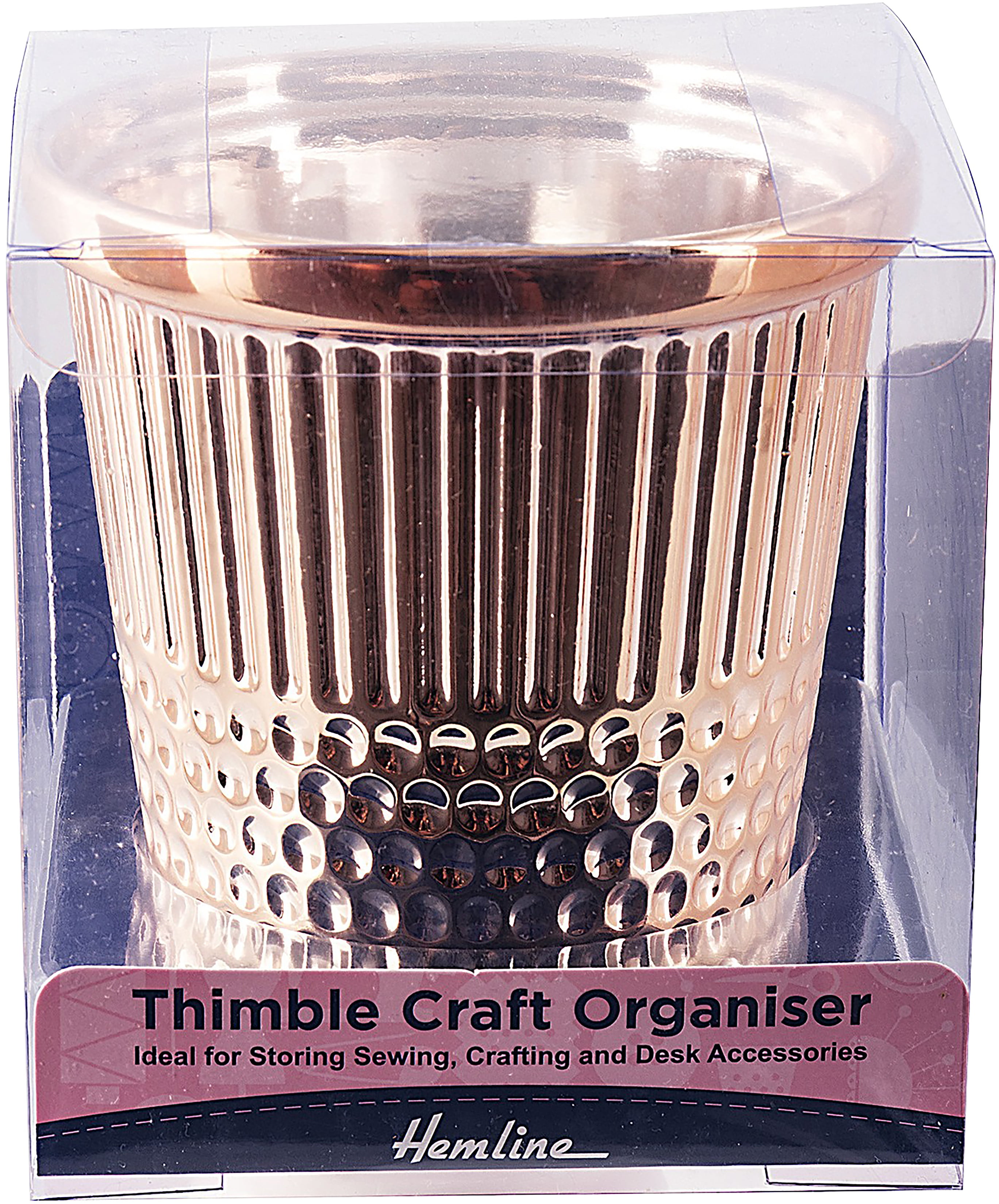 Tacony Rose Gold Thimble Craft Container- - Walmart.com