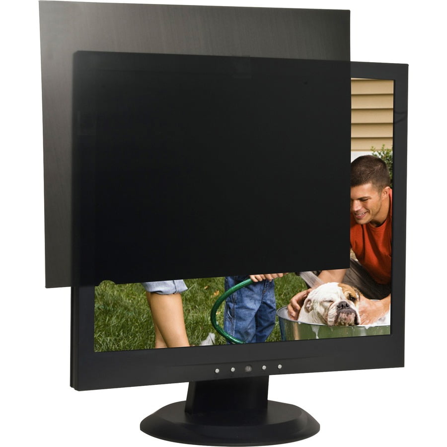 Business Source 19" Monitor Blackout Privacy Filter Black - For 19"LCD ...