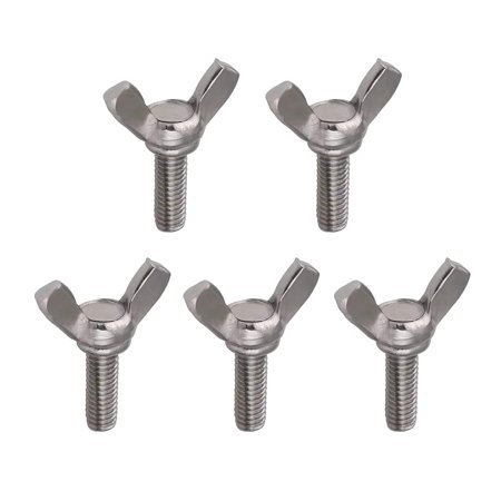 SICED Set of 5 M3 304 Stainless Steel Butterfly Screws for Machinery ...