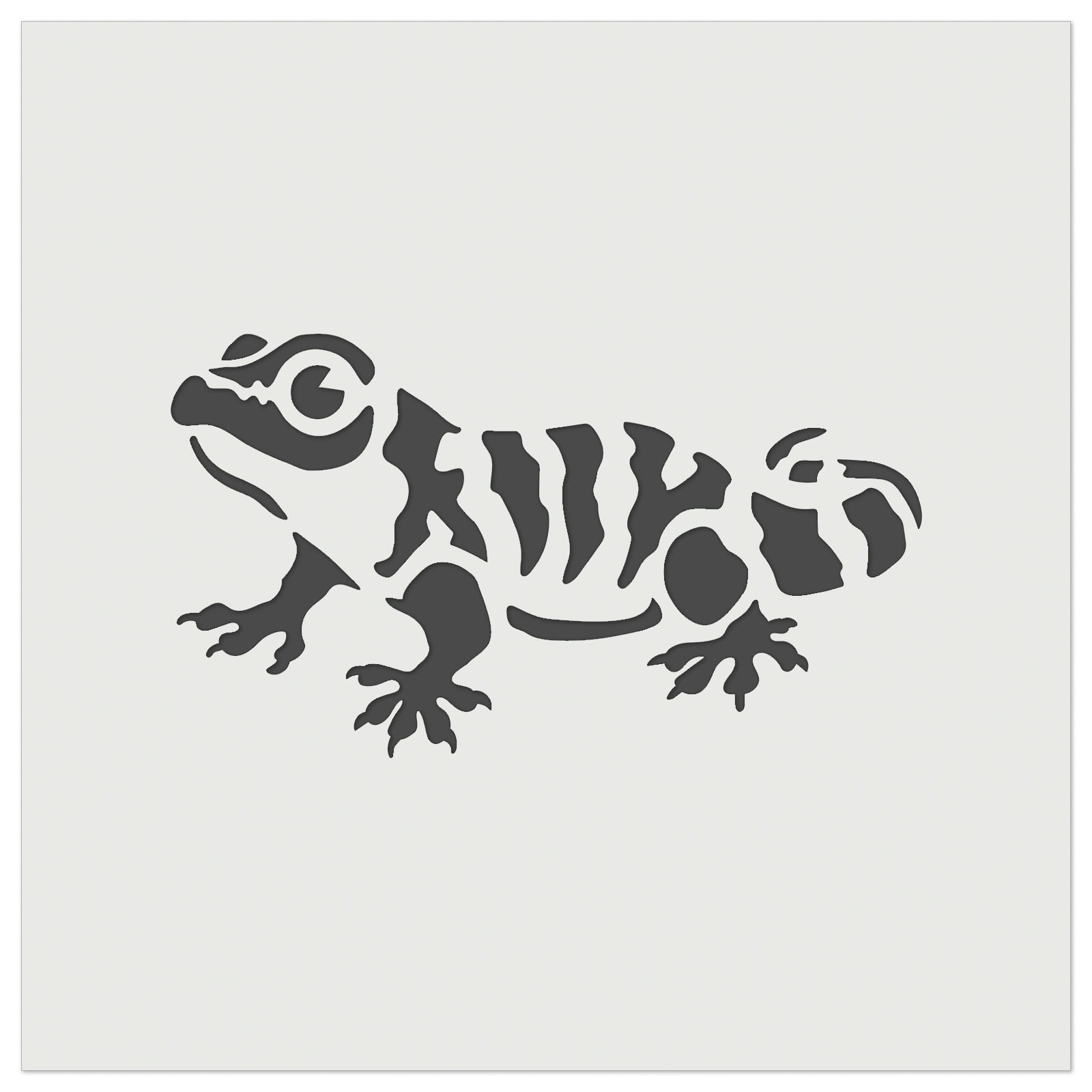 Lizard Stencil
