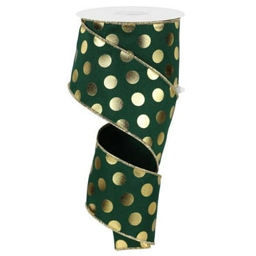 Moss - Metallic Deco Mesh Ribbons - ( 4 inch x 25 yards ) - Walmart.com