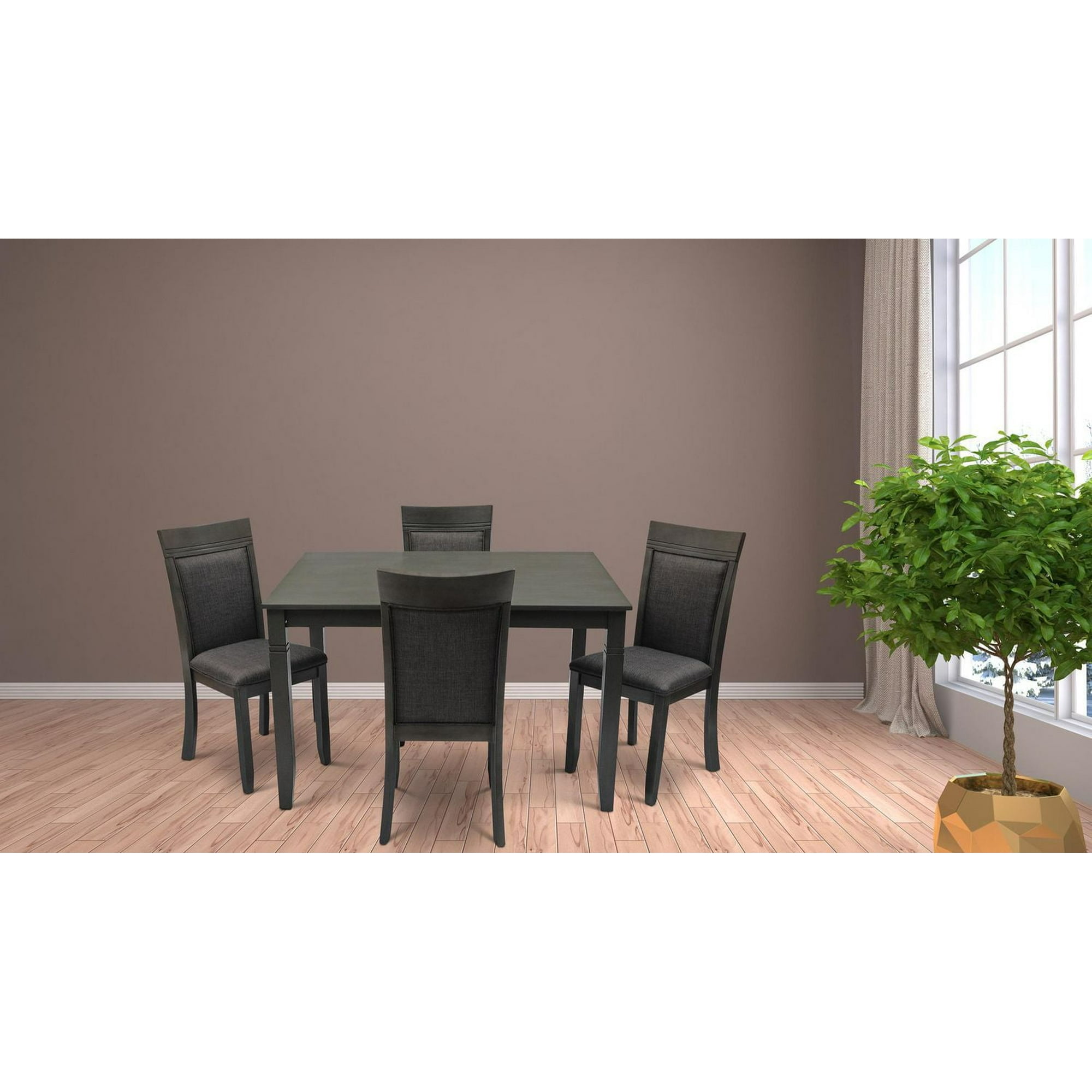 Click here for K-Living Nellie Solid Wood Dining Chairs With Fabr... prices