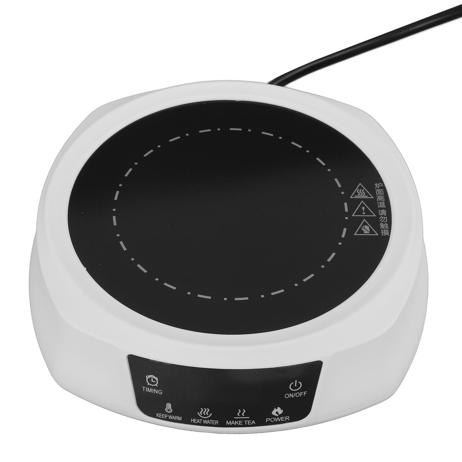 Mini Electric Stove, 8 Adjustable Power Levels, Customizable Timer ...