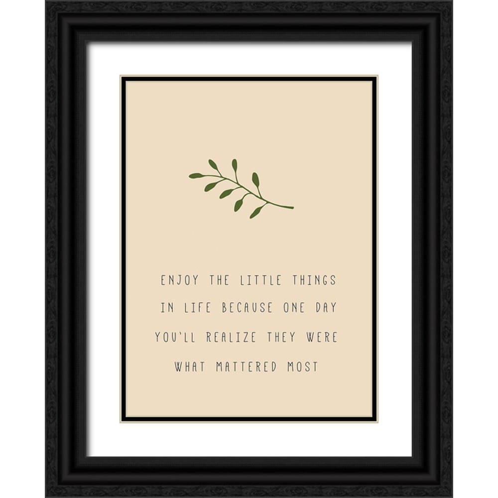 JMB Designs 14x18 Black Ornate Wood Framed with Double Matting Museum ...
