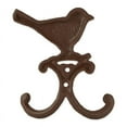 DII Cast Iron Collection Decorative Wall Hook Set, Bird, 2 Count ...