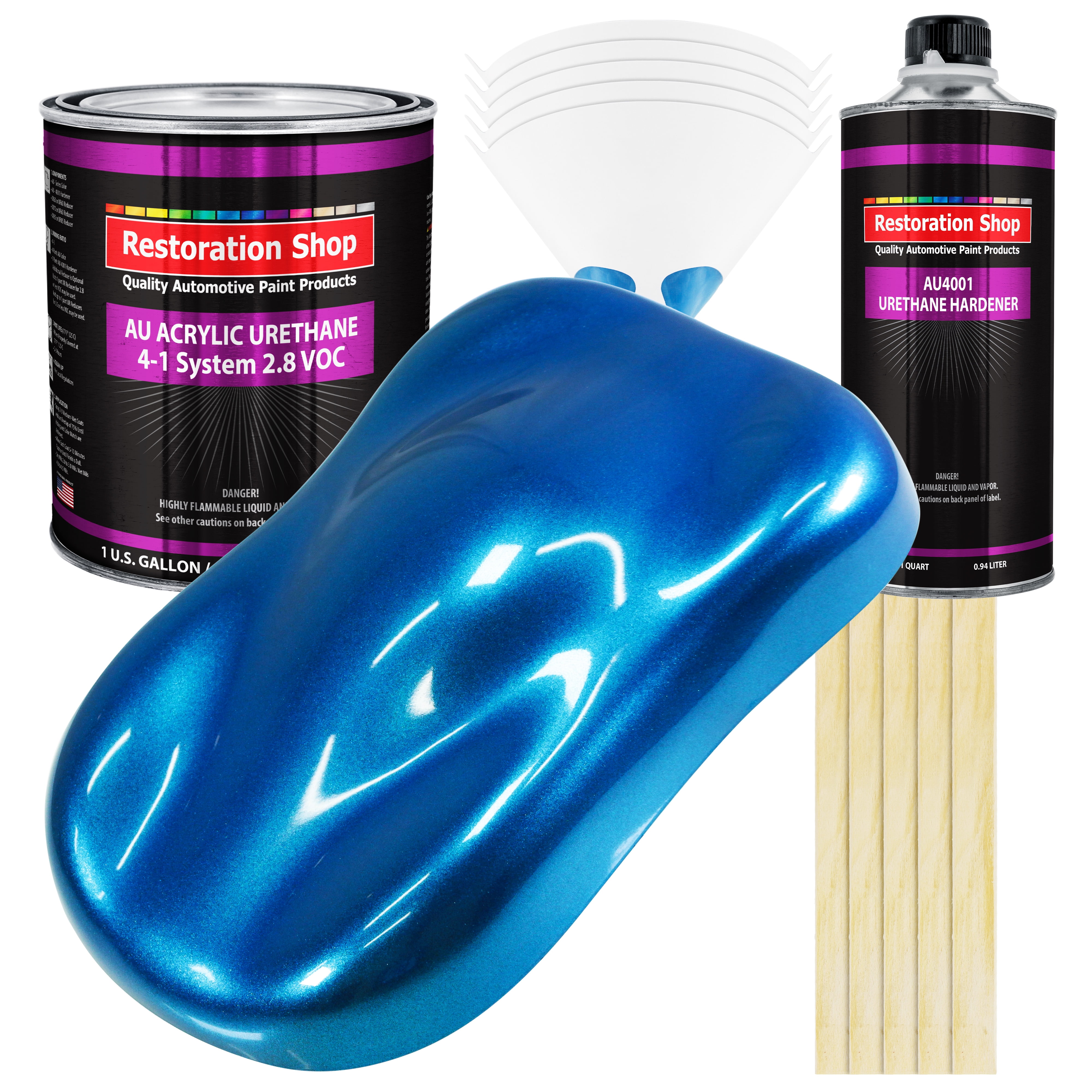 Restoration Shop True Blue Firemist Acrylic Urethane Auto Paint ...