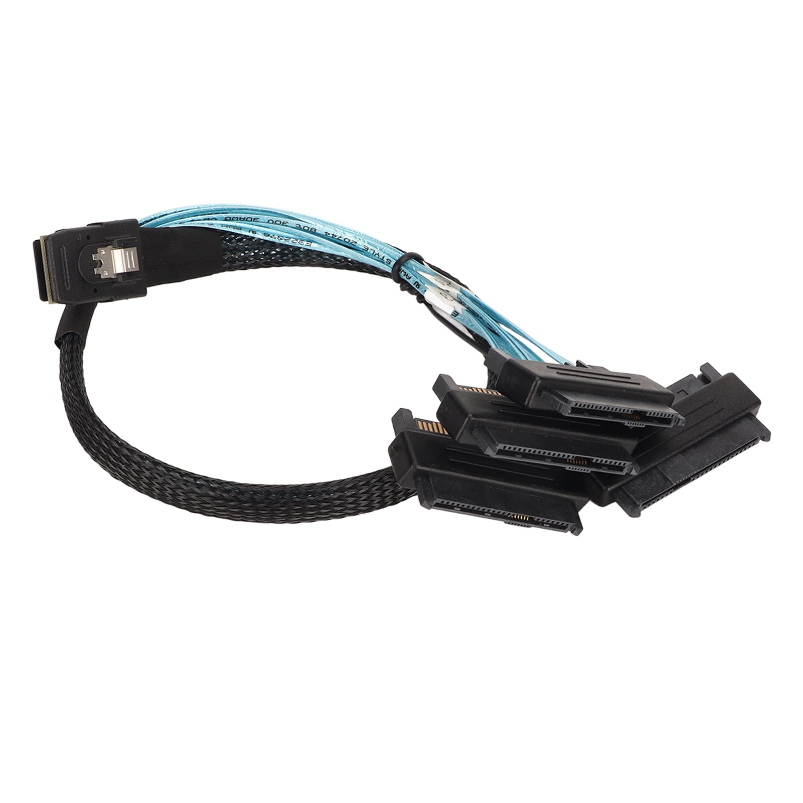 Cable adaptador de interfaz Mini SAS SFF 8087 a 8482 4 Serial ATA Bling ...