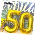 Myst Design 50 Number Big Huge Foil 50 Balloon Numbers for 50th ...