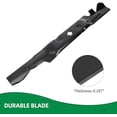 490-110-C188 Toothed Mulching Mower Blade Compatible with Cub Cad et 60 ...
