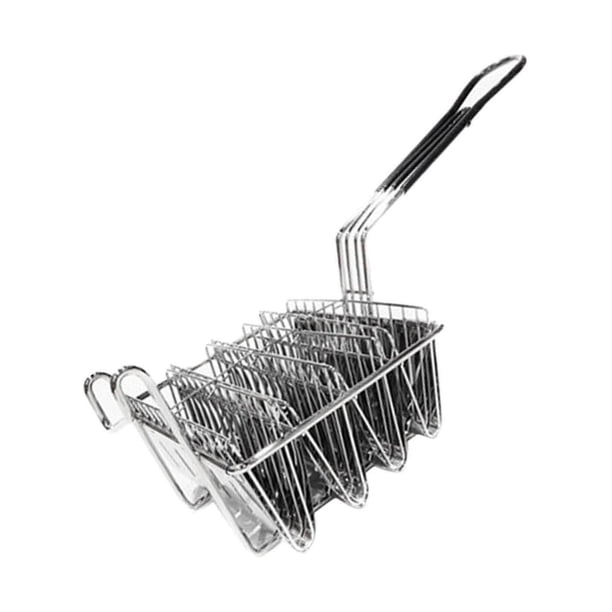 Taco Deep Shell Fryer Taco Holder Fried Basket Container rack toaster ...