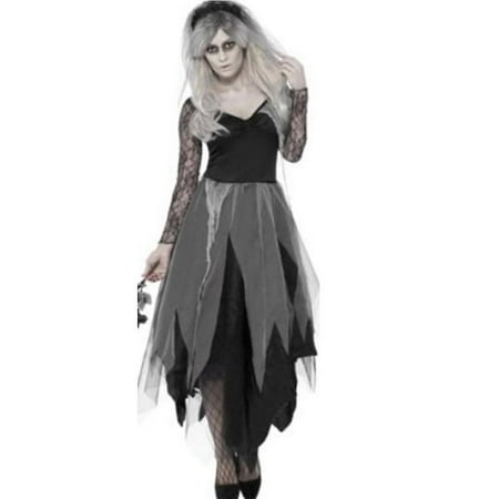 Halloween Dark Vampire Bride Halloween Costume-M- | Walmart Canada