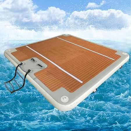 Large Floating Platform Lake Mat Water Inflatable Floating Bed Floating ...