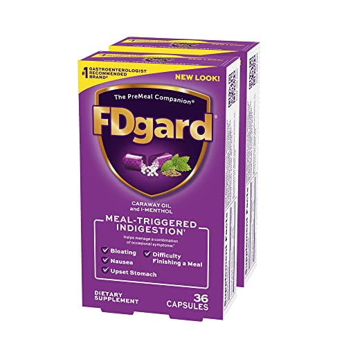 FDgard Dietary Supplement to Help Manage Meal-Triggered Indigestion ...