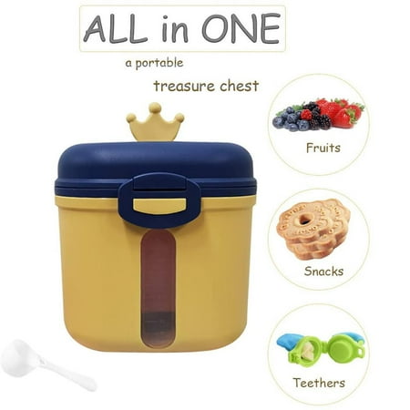 Portable Milk Powder Box with Scale and Spoon Milk Powder Snack High ...
