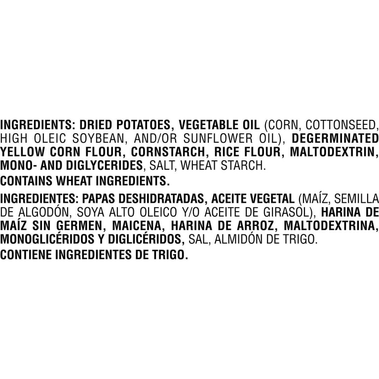 Pringles Ingredients