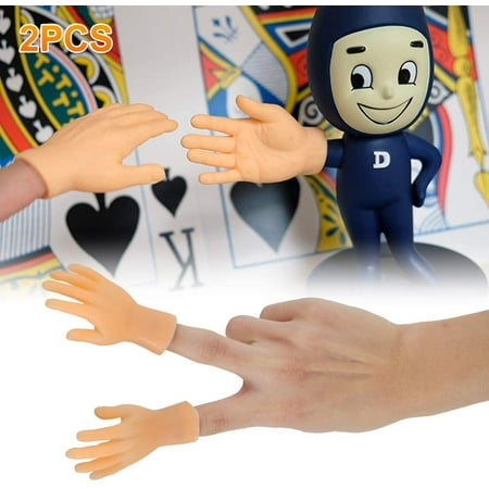 4 Pieces Tiny Hands Finger Little Finger Puppets Mini Finger Hands ...