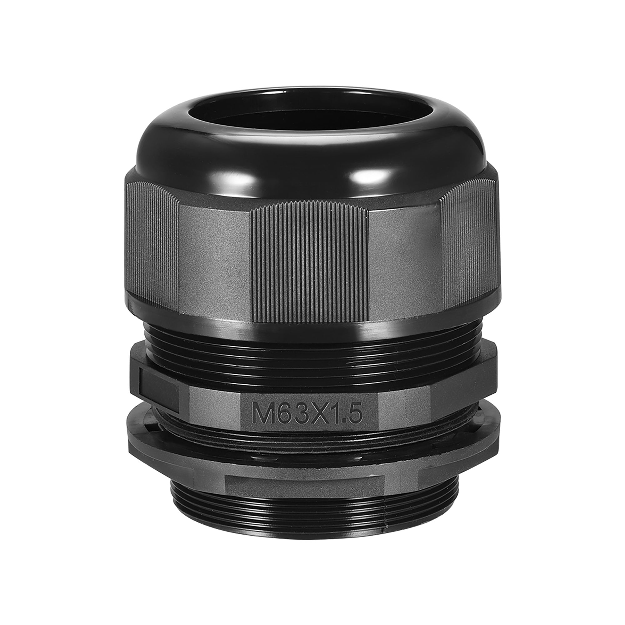 M63 Cable Gland 6 Holes Waterproof IP68 Nylon Joint Adjustable Locknut ...