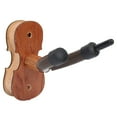 Violin Viola Wall Mounted Hanger Holder Solid Wood Anti-skid Heavy Duty ...