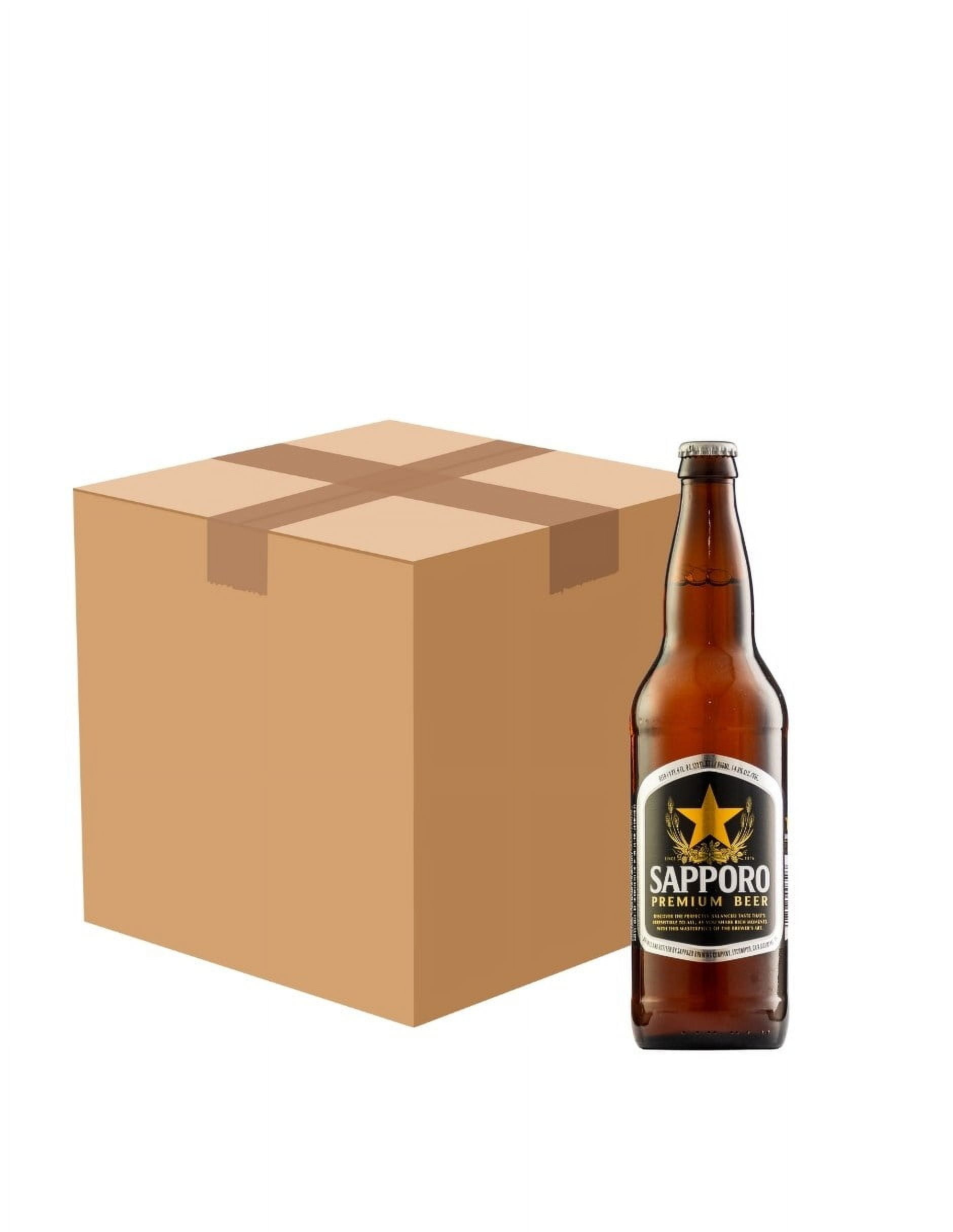Caja Cerveza Sapporo Premium 650 Ml Cerveza Lager | Walmart en línea