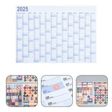 1 set of Wall Hanging Calendar Schedule Planning Calendar Agenda ...