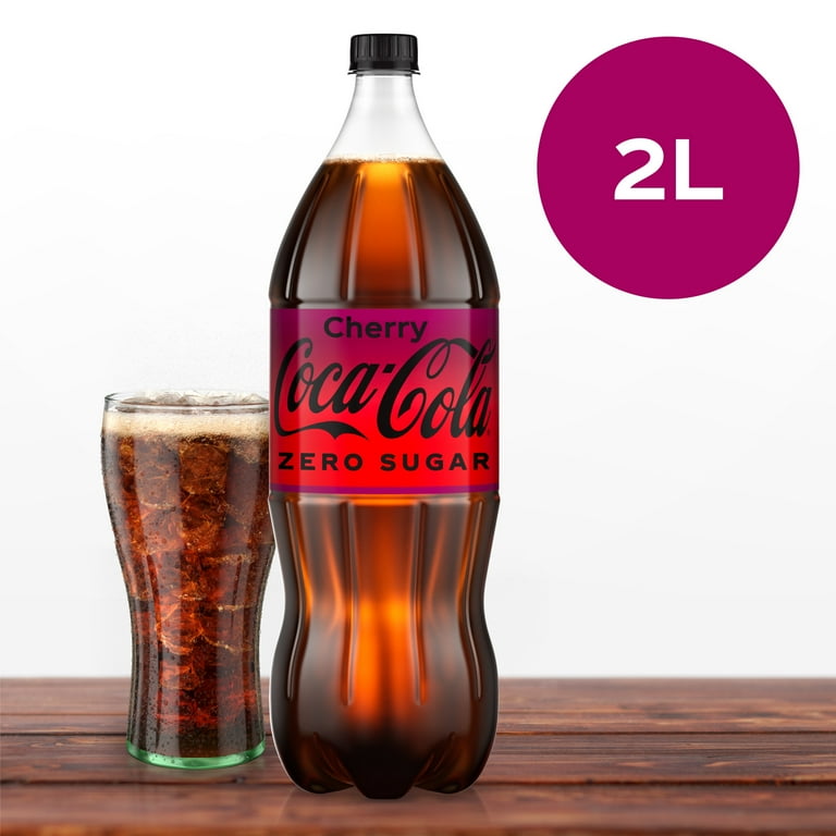 2 Liter Coke Zero Bottle