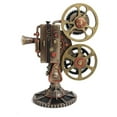 Drevy Design Steampunk Projector Statue Cold Cast Resin Antique Bronze ...