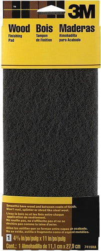 3M 7415NA Wood Finishing Pad - Walmart.com