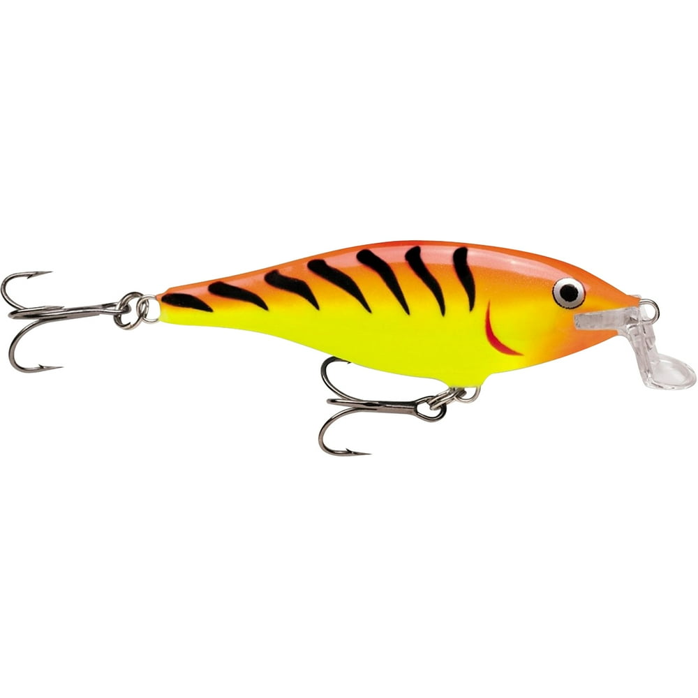 Rapala Shallow Shad Rap 07 Fishing Lure - Hot Tiger - Walmart.com ...