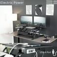 "VIVO Electric Height Adjustable Stand-up Desk Converter w/ USB 36 ...