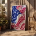 Affixzi American Flag Poster: Patriotic Stars and Stripes Wall Art ...