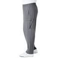 Kingsize Men's Big & Tall Lightweight Jersey Cargo Sweatpants - Walmart.com