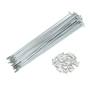 72 Set 14G Bicycle Spokes 247mm Bike Wheel Spokes Carbon Steel ...