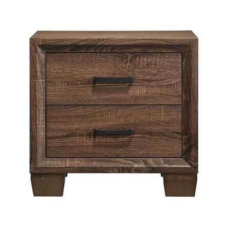 Coaster 205322-CO Medium Warm Brown Nightstand - Walmart.com - Walmart.com