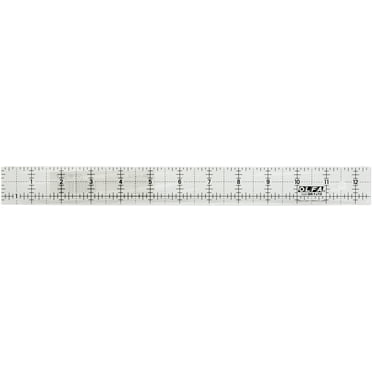 Olfa Frosted Advantage Non-Slip Ruler, "The Traveler" - Walmart.com