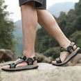 OutPro Men's Hiking Sandals Arch Support Casual Sandals Male Summer ...