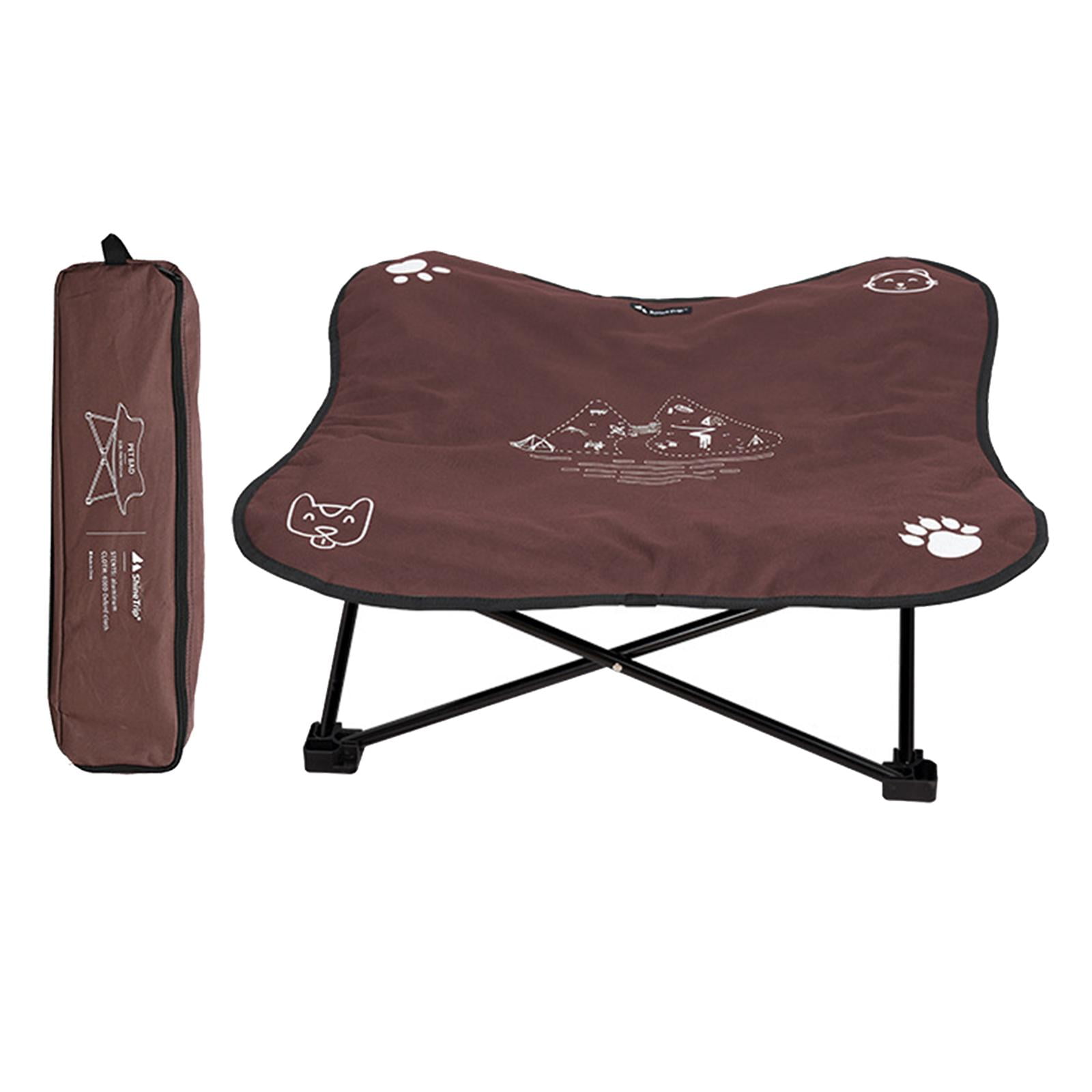 Portable Elevated Pet Bed, Folding Pet Cot for Indoor, Outdoor ...